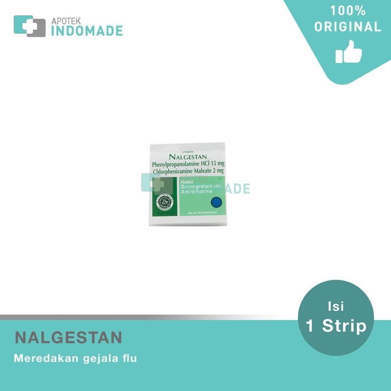 Nalgestan Strip Isi 4 Tablet - Mengatasi Pilek Ampuh / Flu Ampuh ...
