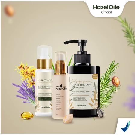 HazelOile Hair Care untuk Rambut Rontok Botak Pitak dan Tumbuhkan ...