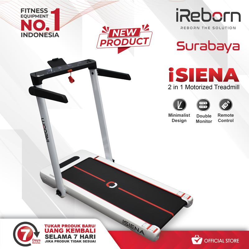 Alat Fitness Treadmill Elektrik IReborn Siena - Shop | Tokopedia