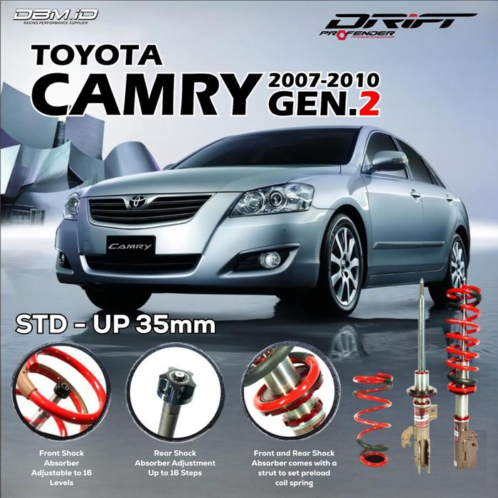 Promo Shockbreaker Suspensi COILOVER PROFENDER DRIFT Camry Gen 2 2007 ...