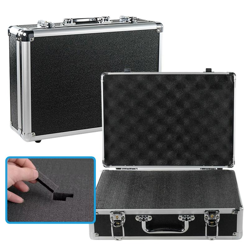 Kotak Perkakas Aluminium Multifungsi Lapis Busa Tool Box Koper - Shop ...