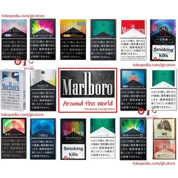 Jual Marlboro Internasional Original Fresh - Black Menthol 8, per 1 ...