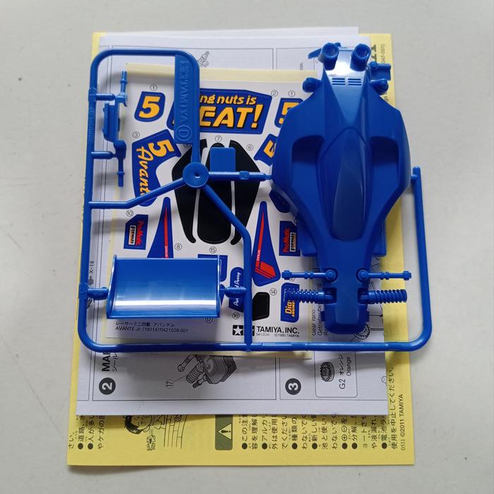 Jual TAMIYA BODY SET AVANTE JUNIOR ORIGINAL LOSSEKIT - AVANTE JR ...