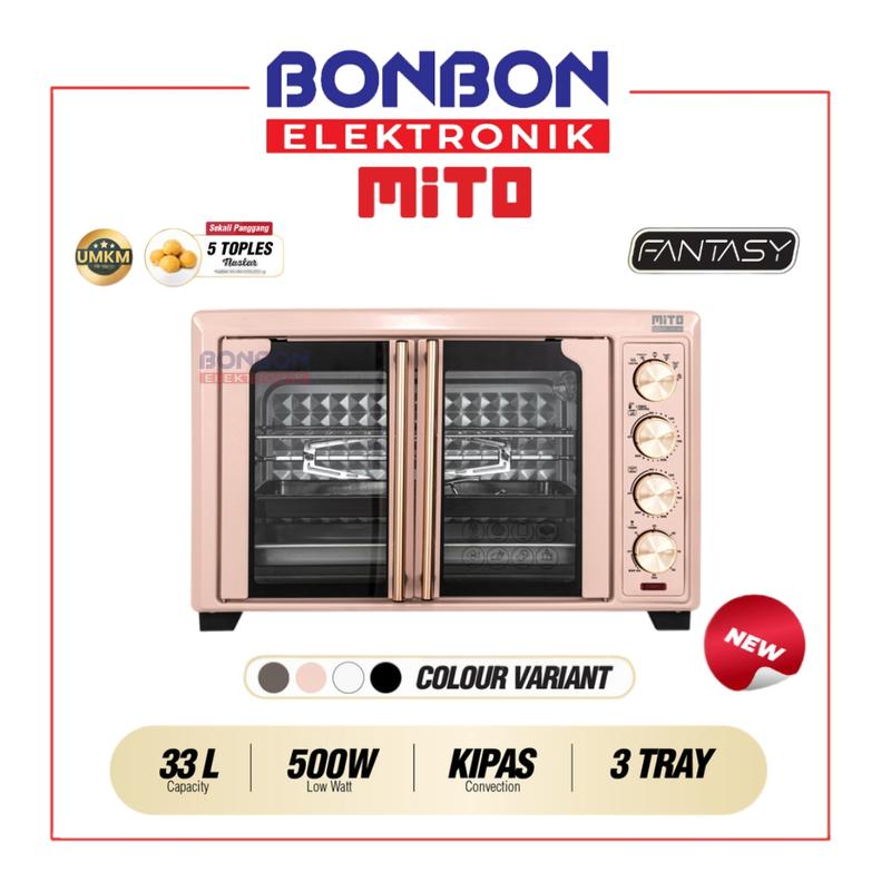 MITO Oven Listrik Fantasy 33L MO-300 / Electric Oven MO300 Double ...