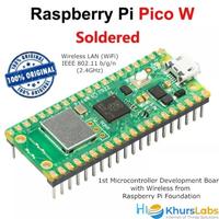 Jual Raspberry Pi Pico RP2040 W WIFI 2.4GHz 802.11n Wireless - Shield ...