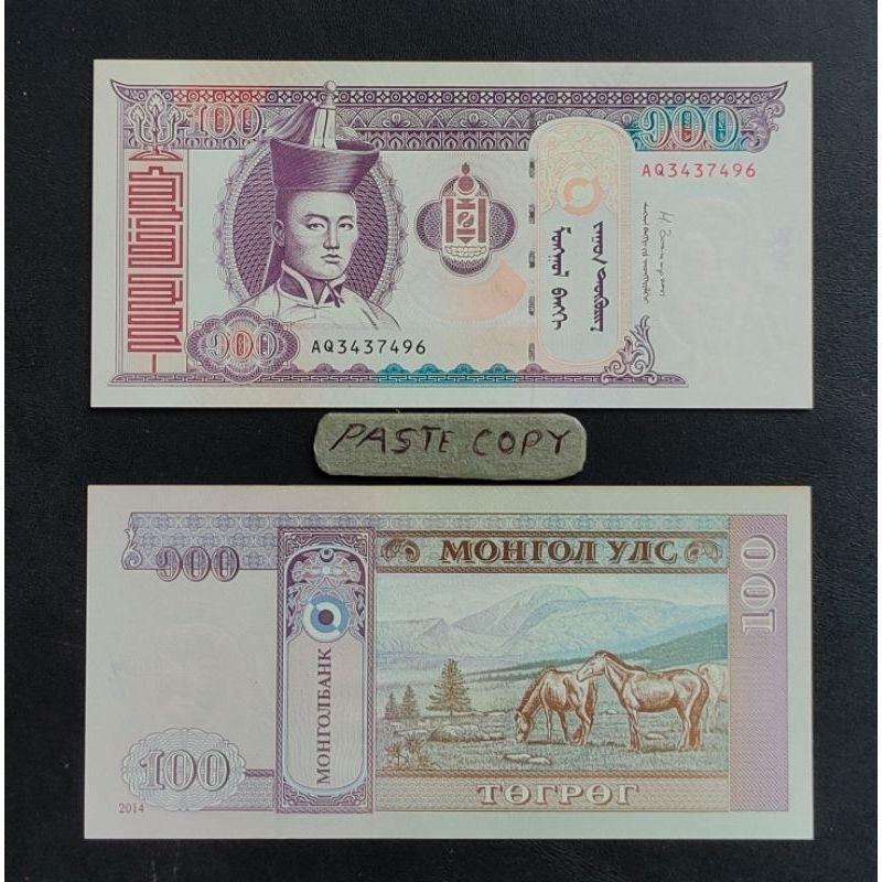 uang kuno asing MONGOLIA 100 TÖGRÖG - Shop | Tokopedia