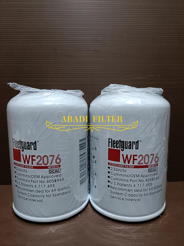 Coolant Filter FLEETGUARD WF2076 / WF 2076 - Shop | Tokopedia
