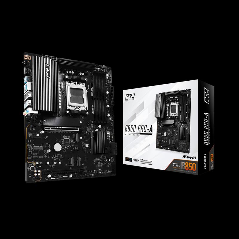 NEW ASROCK B850 PRO-A MOTHERBOARD AMD RYZEN AM5 - Shop | Tokopedia