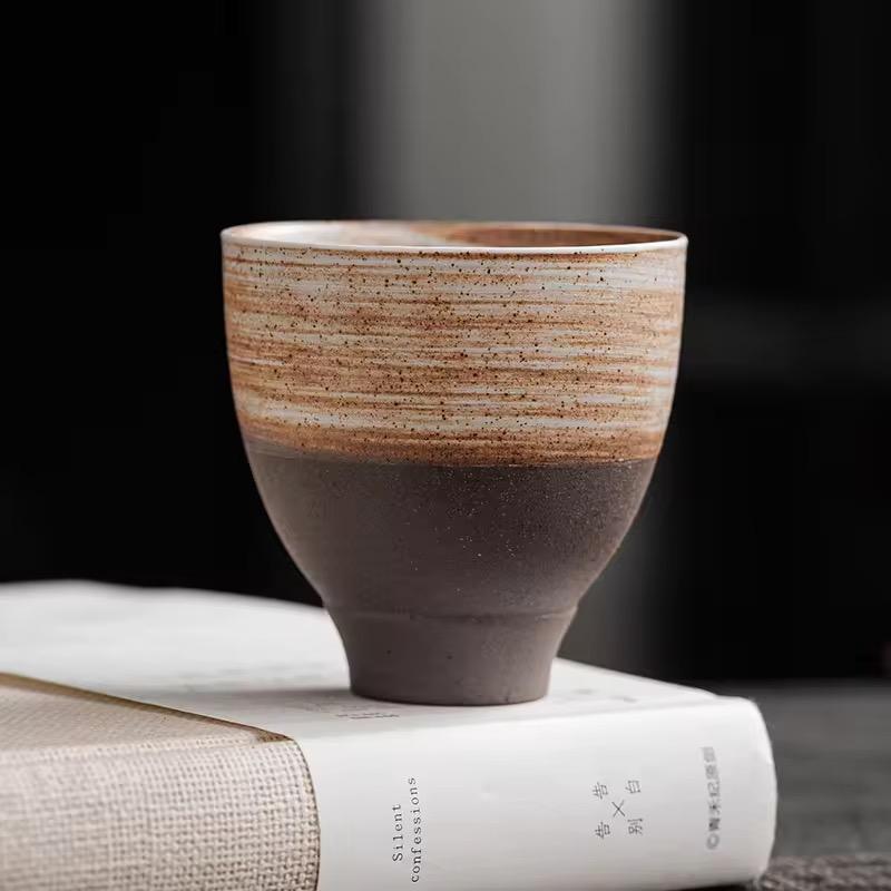 Ceramic Cup Gelas Keramik Pebble Bloom Design 70ml Espresso Cup Hot ...