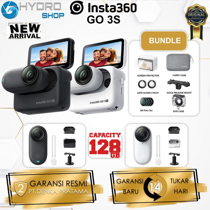 Jual Insta360 GO 3S 4K Action Cam / Insta 360 GO 3S / Insta360 GO 3 S ...
