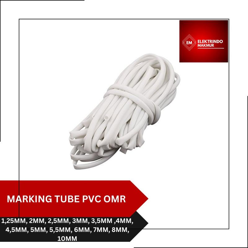Marker Tube/Marking Tube PVC OMR Type - Shop | Tokopedia