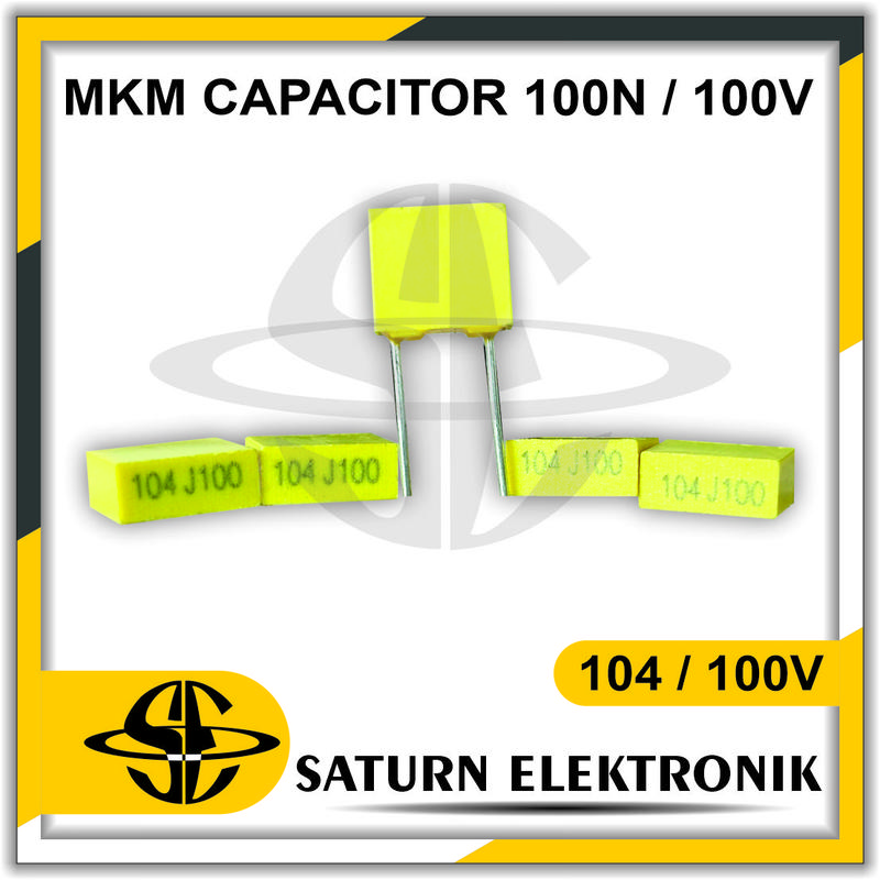 KAPASITOR MKM 100V 104J 100N 104J100 - Shop | Tokopedia