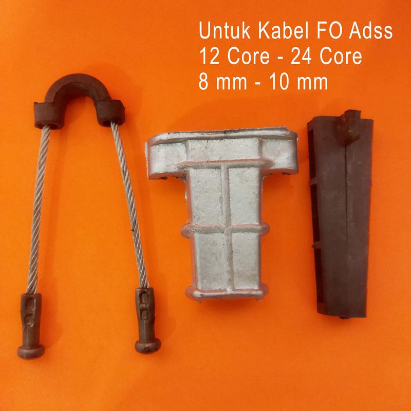 Dead End Clamp Fiber Optik Adss 12 Core - 24 Core / Klem Buaya FO Adss ...