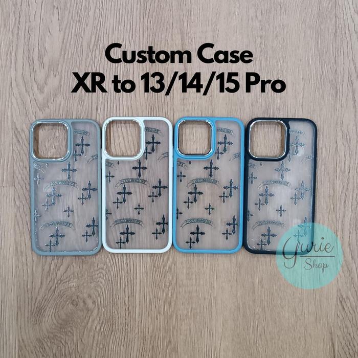 Jual Silikon Custom Soft Case “LOUISNESS CLEAR” XR to Series 13Pro ...