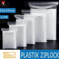 Jual Promo Plastik Zip Lock 30 X 40 Cm Plastik Klip Ziplock Clip ...