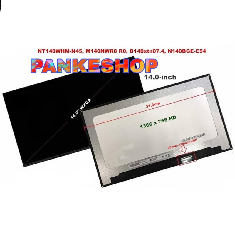 Layar LED LCD Laptop N140BGE E54 MB140AN01.3 NT140WHM-N45 - Shop ...