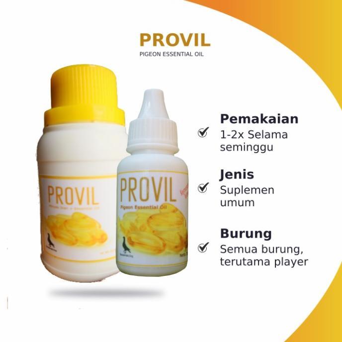 Provil Minyak Eal Minyak Ikan Suplemen Merpati Balap Tinggi Pos - Shop | Tokopedia