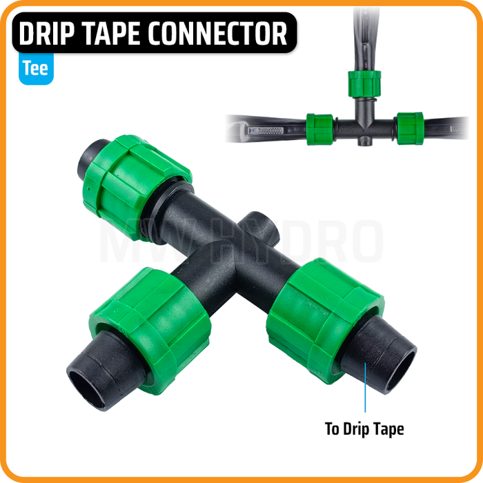 Jual Drip Tape Connector - Tee | Konektor Selang Driptape Irigasi ...