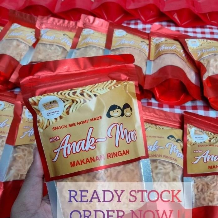 READY Stock Snack Jadul Mie Kering Anak Mas Snack Tahun 90an Homemade ...