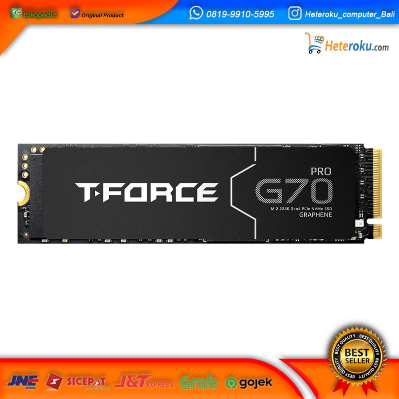 SSD TEAM T-FORCE G70 PRO M.2 PCIe Gen4 GRAPHENE - Shop | Tokopedia