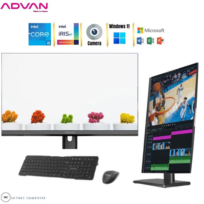 Promo ADVAN AIO Force One MAX All In One PC Intel Core i5 1235U RAM32GB ...