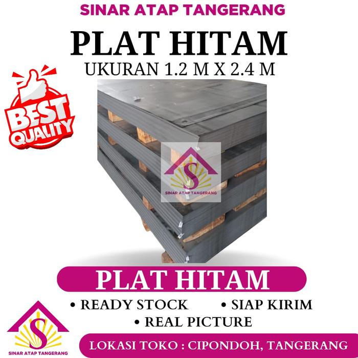 Jual BESI PLAT HITAM / EZER POLOS 1,8 MM FULL x 1.200 x 2.400 - Kota ...