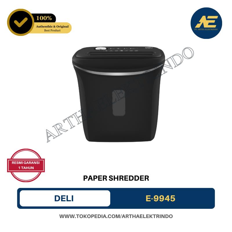 DELI Paper Shredder E9945 / E-9945 - Shop | Tokopedia