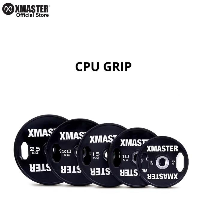 Promo XMASTER Grip Plates CPU Weight Plate Alat Angkat Beban Home Gym ...