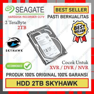 Jual HARDDISK Seagate 2TB Skyhawk HDD Recommended DVR / NVR / XVR ...