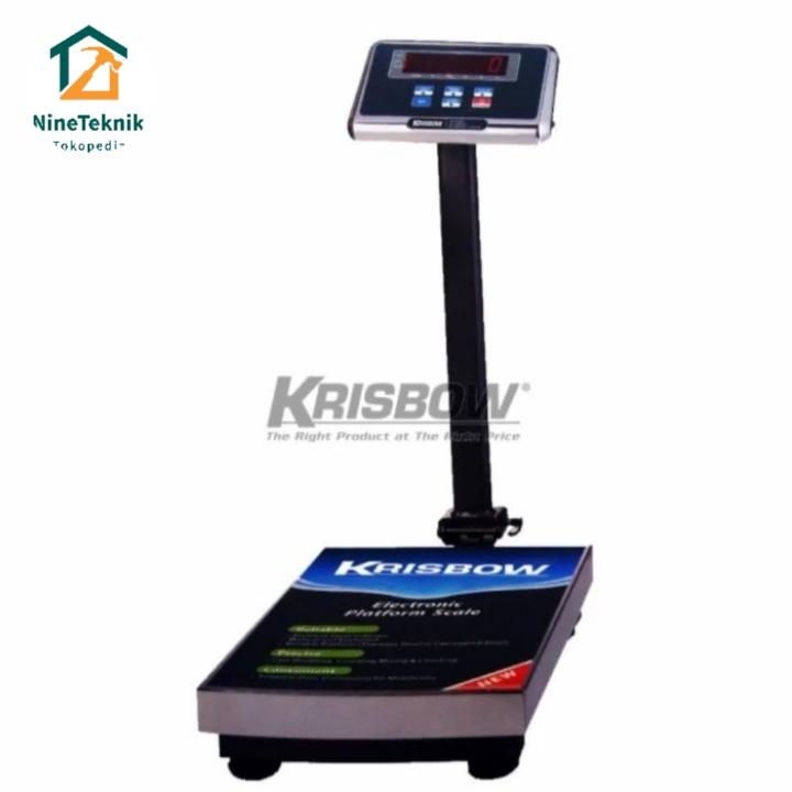 TIMBANGAN DUDUK DIGITAL 150KG KRISBOW DIG PLATFORM SCALE 150KG - Shop ...