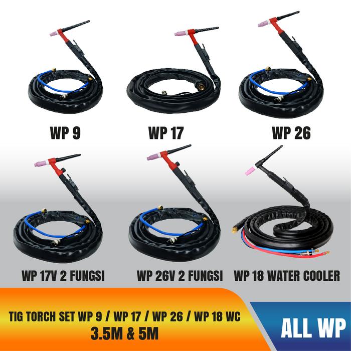 Jual Stang Argon Tig Torch WP 9 / WP 17 / WP 26 - Single Cable/2Fungsi ...