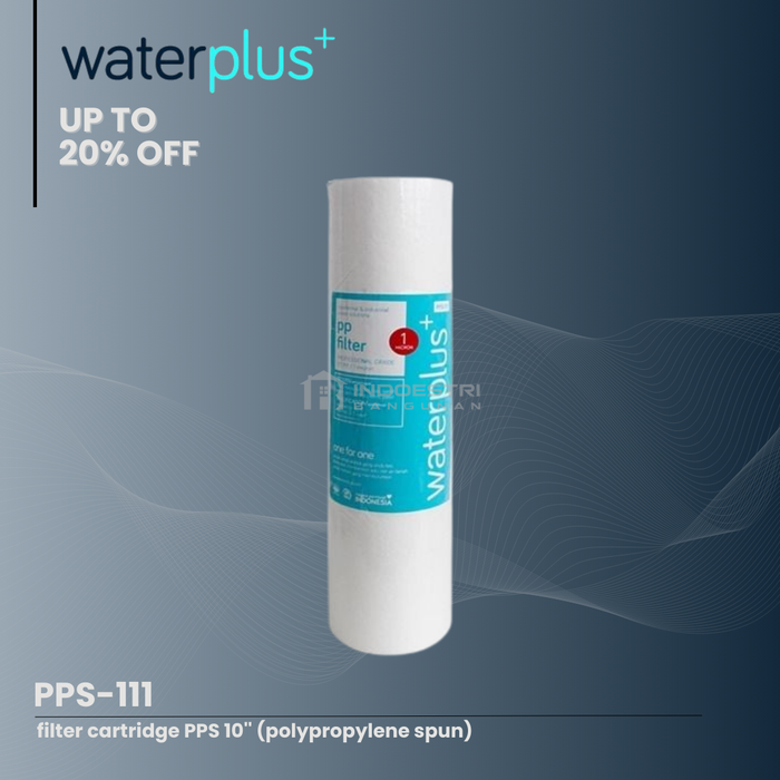Jual Isi Filter Air Waterplus PPS 111 / Cartridge Filter Waterplus (10 ...