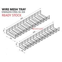 Jual WIRE MESH TRAY/CABLE CAGE 100x100x300 STAINLESS STEEL SS-304 READY ...