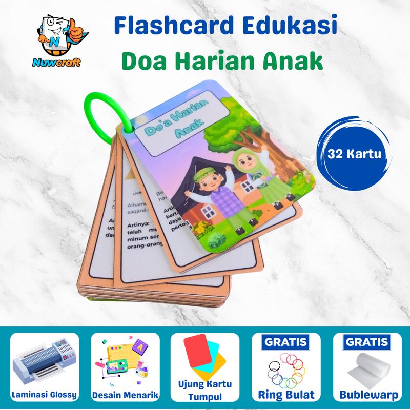 Flashcard Doa Sehari-hari – Belajar Doa & Adab Islami - Shop | Tokopedia