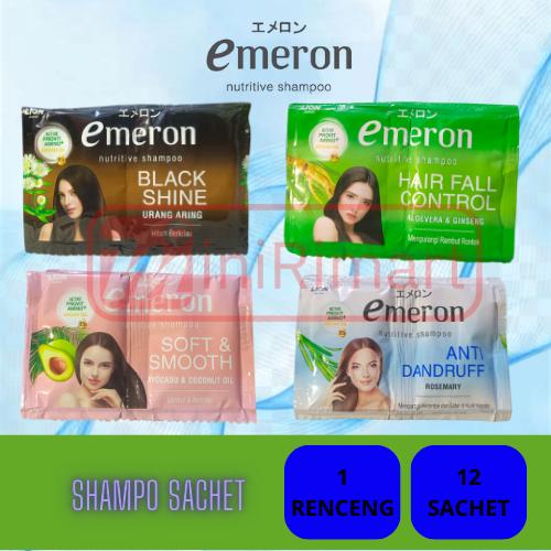 EMERON SHAMPO 1 RENCENG ISI 12 SACHET / 24 PCS/SHAMPOO EMERON - Shop ...