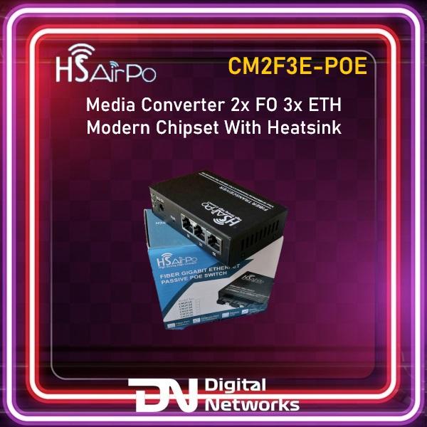 Jual HSAIRPO CM2F3E Media Converter 2FO 3ETH 10/100Mbps - Kota Surabaya ...