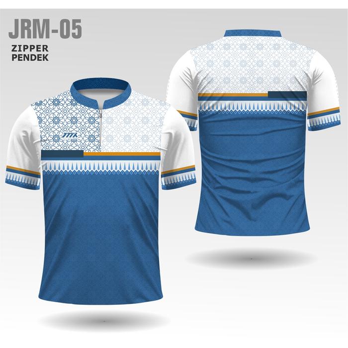 Jual baju koko muslim jersey muslim terbaru lengan pendek free custom ...