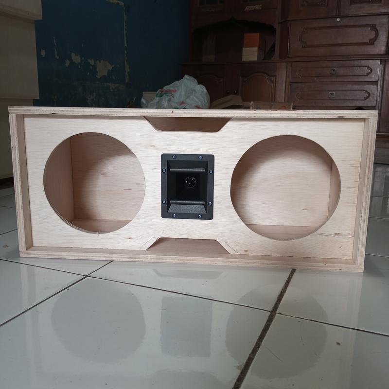 Box speaker 8 inch double dan tweeter triplek 12mm - Shop | Tokopedia