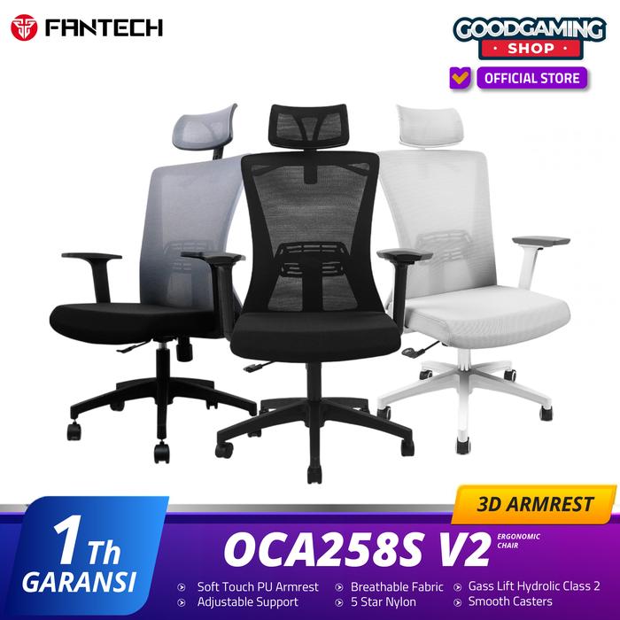 Jual Fantech OCA258s V2 / OC-A258s V2 / OCA-258s V2 Kursi Kerja Kantor ...