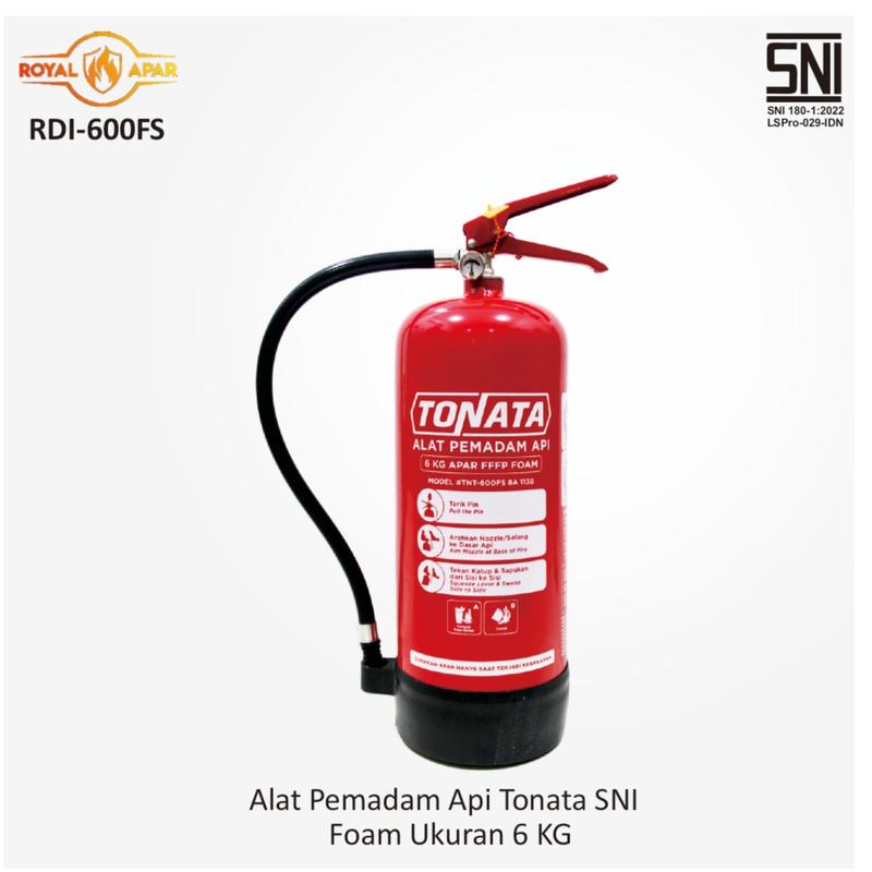 Alat Pemadam Tonata SNI / APAR FFFP Foam 6 kg - Shop | Tokopedia