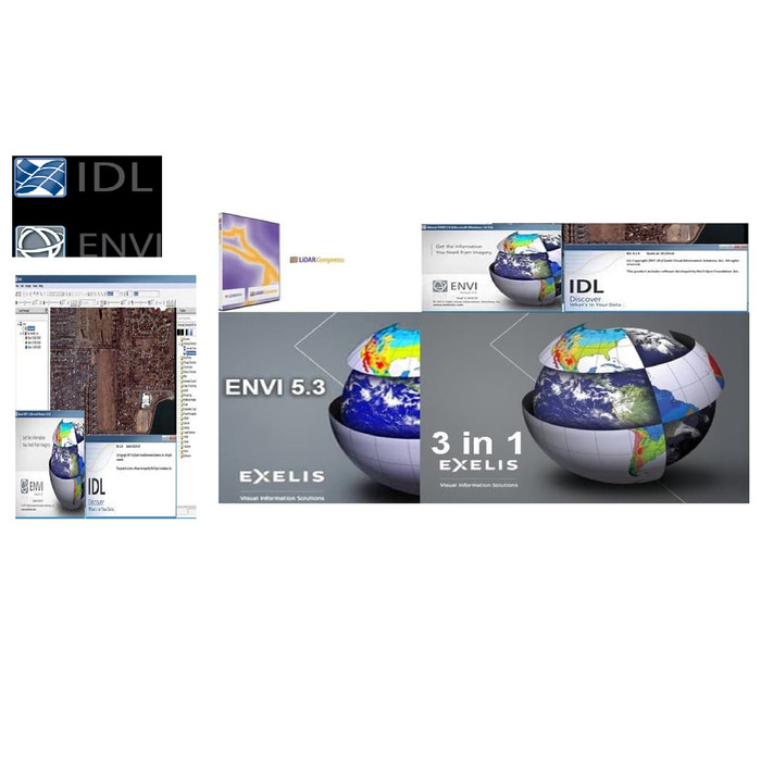Jual Lidar ENVI 5.3 IDL 8.5 software LiDAR 5.3 - GDRIVE - Kota Depok ...