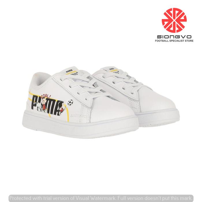 Promo SEPATU CASUAL KIDS - PUMA X PEANUTS SERVE PRO AC INF ORIGINAL ...