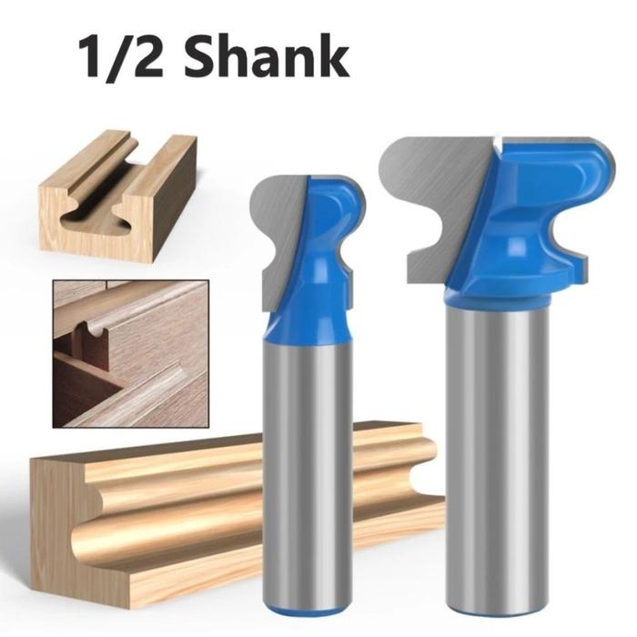 Jual Mata Profil Router Double Finger Joint Bit Shank 1/2 Inch Finger ...