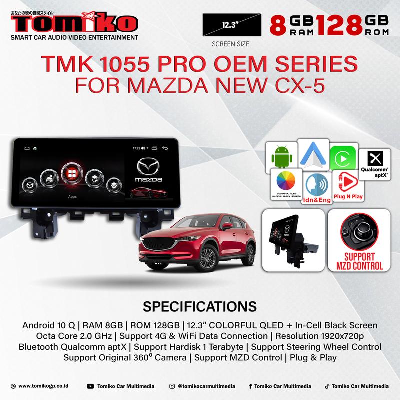Head unit Android Tomiko OEM for Mazda CX5 New Ram 4GB - Shop | Tokopedia
