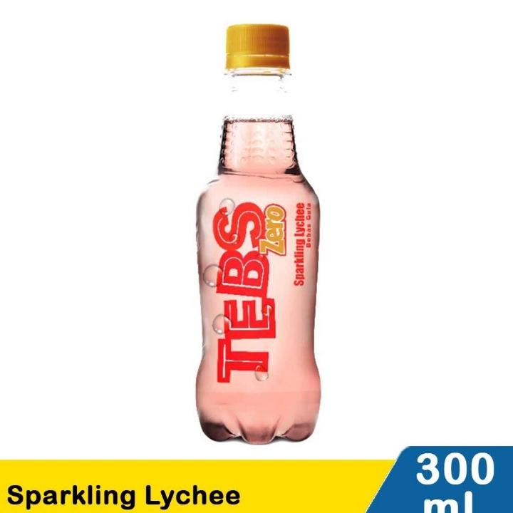 Tebs Zero Sparkling Lychee 300mL - Shop | Tokopedia