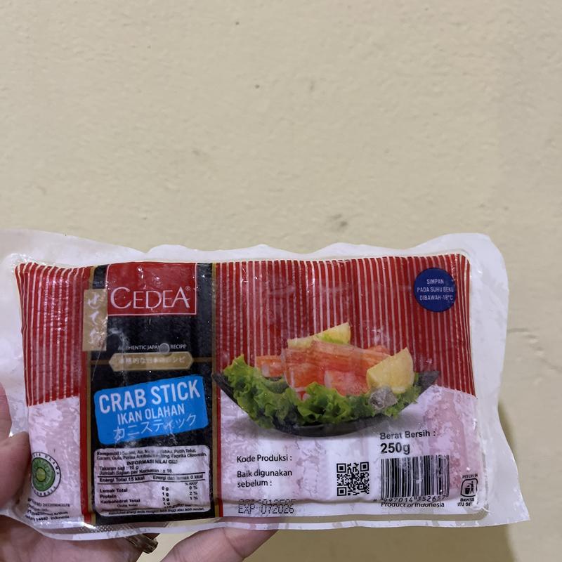 Cedea Crab Stick 250g | Cedea Ikan Olahan Crab Stick - Shop | Tokopedia