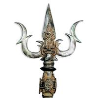 Jual Tombak Trisula Dewa Siwa Barong Perunggu Senjata Tradisional Bali ...