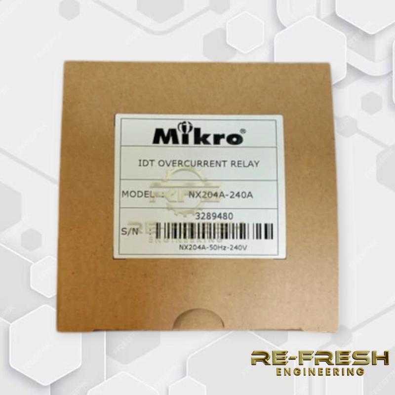 MIKRO Overcurrent Relay NX204A-240A - Shop | Tokopedia
