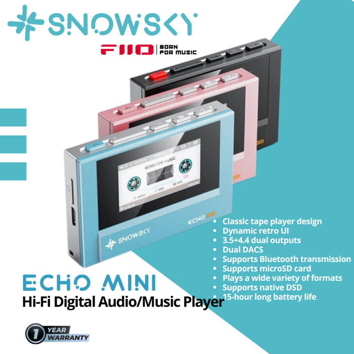 Jual FiiO Snowsky ECHO MINI Portable High-Res Lossless Music MP3 Player ...