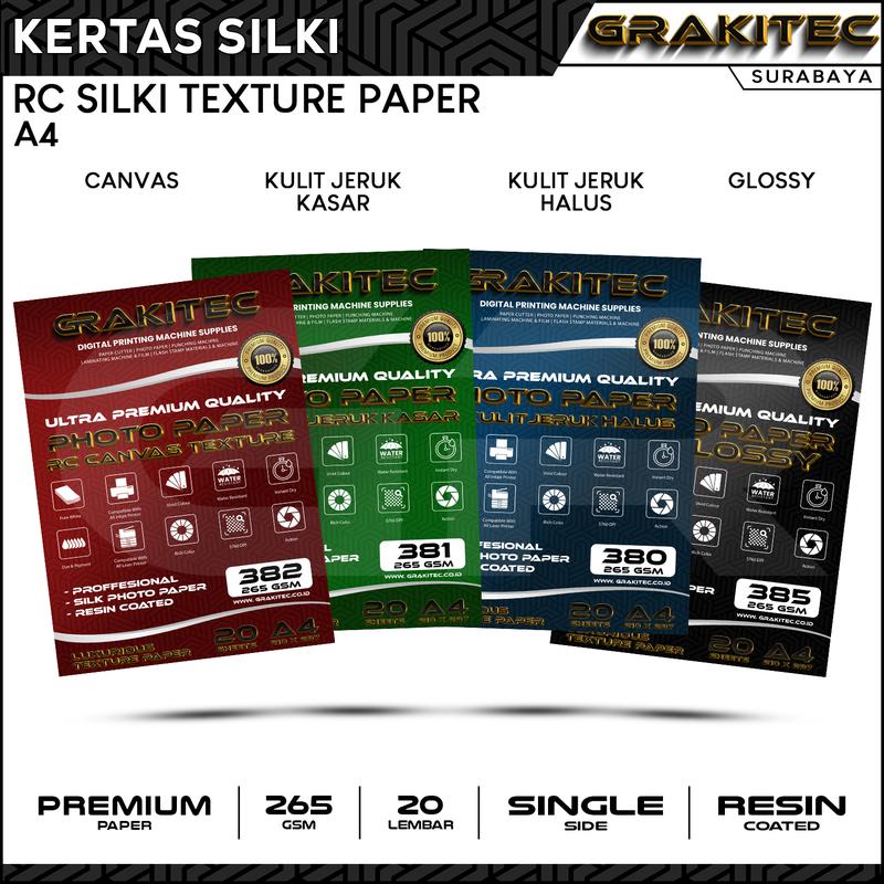 Kertas Foto Silky / Silky Photo Paper A4 F4 A3 Grakitec - Shop | Tokopedia